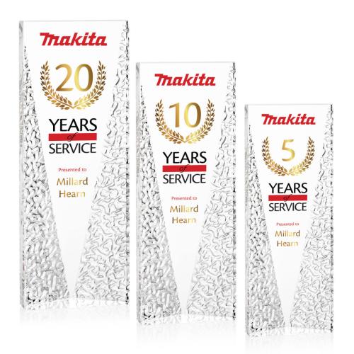 Navarro Full Color Obelisk Crystal Award OPV3291