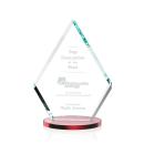 Canton Red Crystal Award AWS3602-R | Crystal Awards